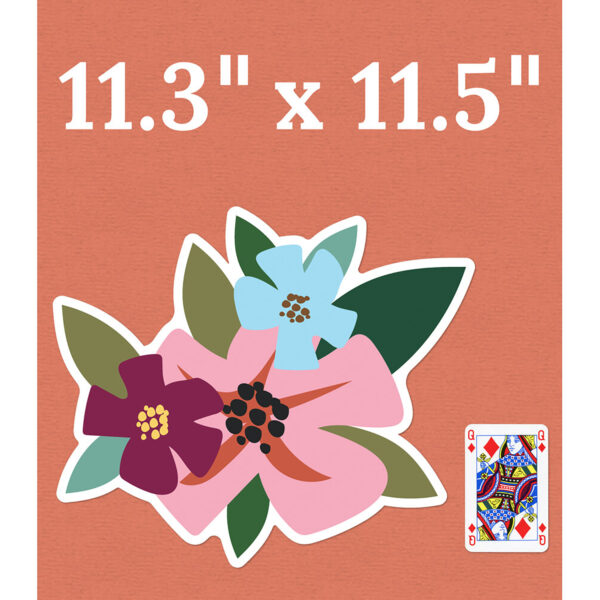 Grow Together Jumbo Flowers and Greenery Cut-Outs, 12 Per Pack, 3 Packs ...