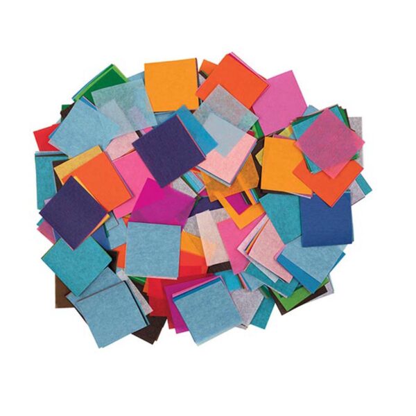Bleeding Tissue Shapes Assortment, 25 Assorted Colors, Assorted Sizes ...