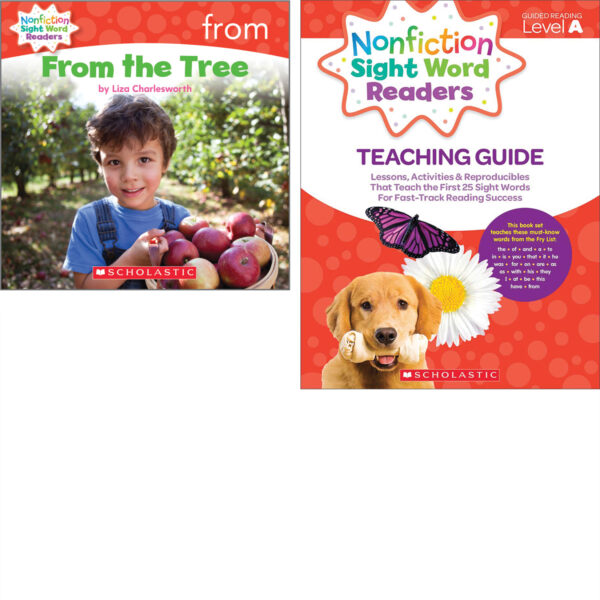 Nonfiction Sight Word Readers Classroom Tub, Level A, 6 Copies of 25 ...