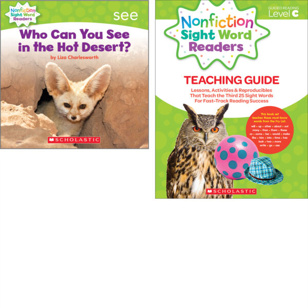 Nonfiction Sight Word Readers Classroom Tub, Level C, 6 Copies of 25 ...