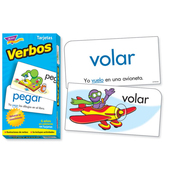 Verbos (Spanish Action Words) Skill Drill Flash Cards, 3 Packs ...