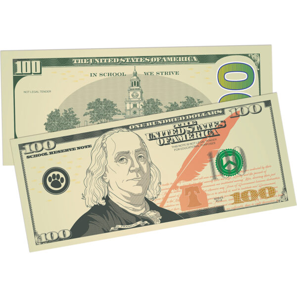 Play Money: Assorted Bills, 110 Per Pack, 6 Packs – Sharper Production Line